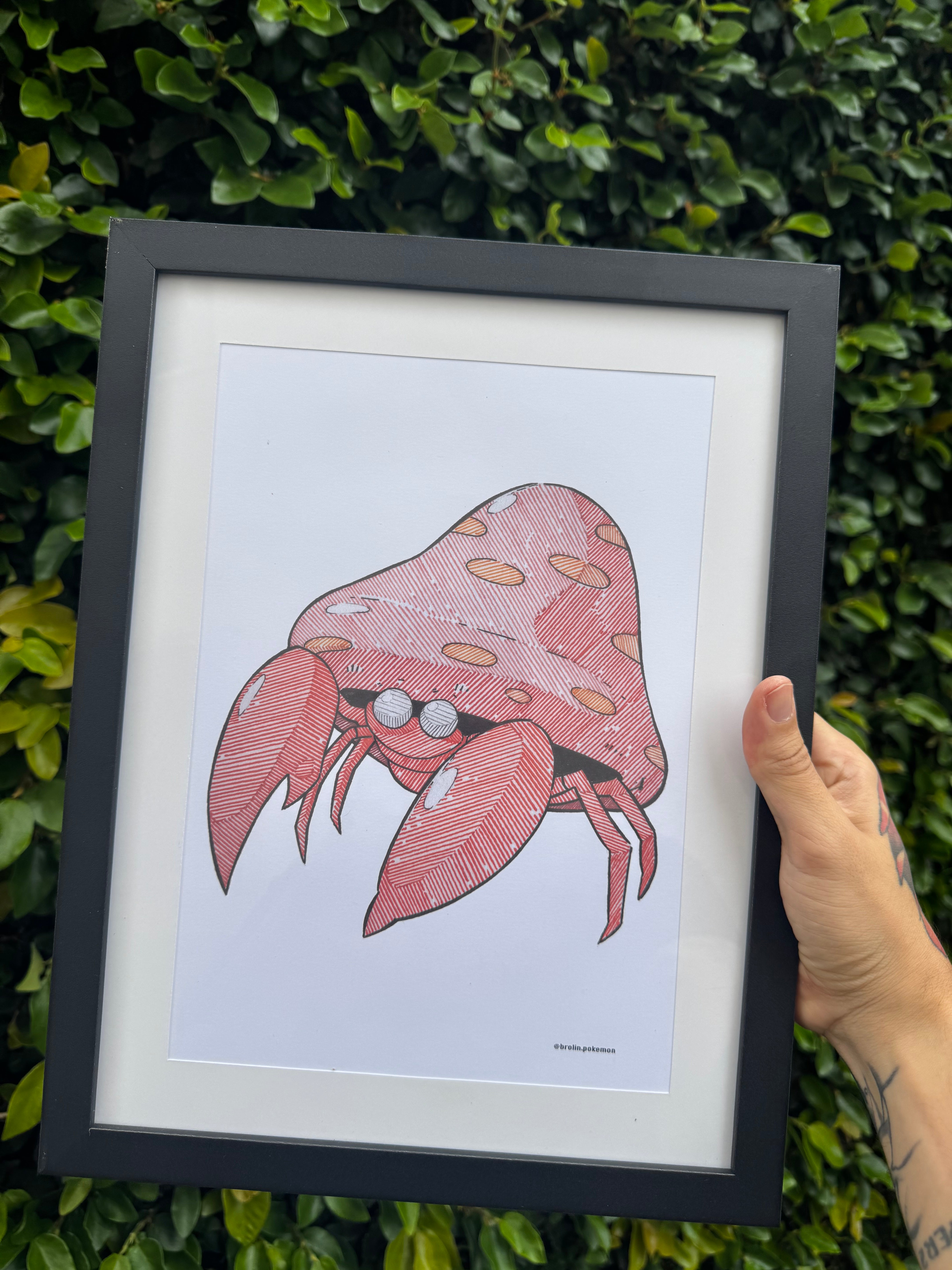 Parasect Print – Art by Brólin